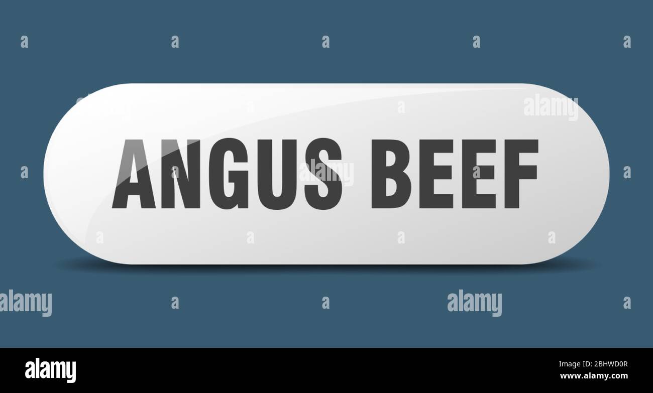angus beef button. angus beef sign. key. push button Stock Vector Image ...