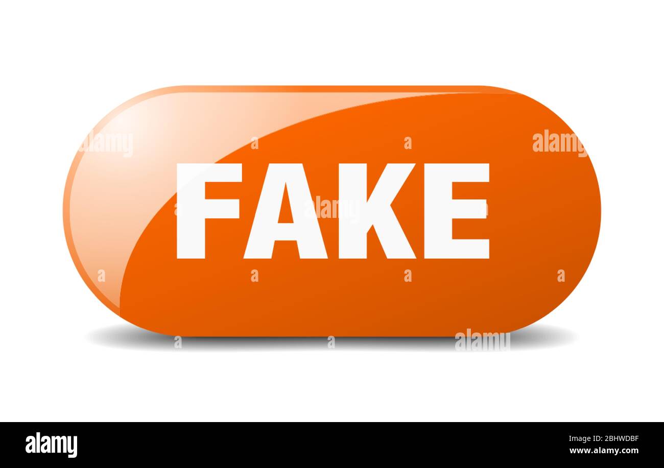 fake button. fake sign. key. push button Stock Vector Image & Art - Alamy