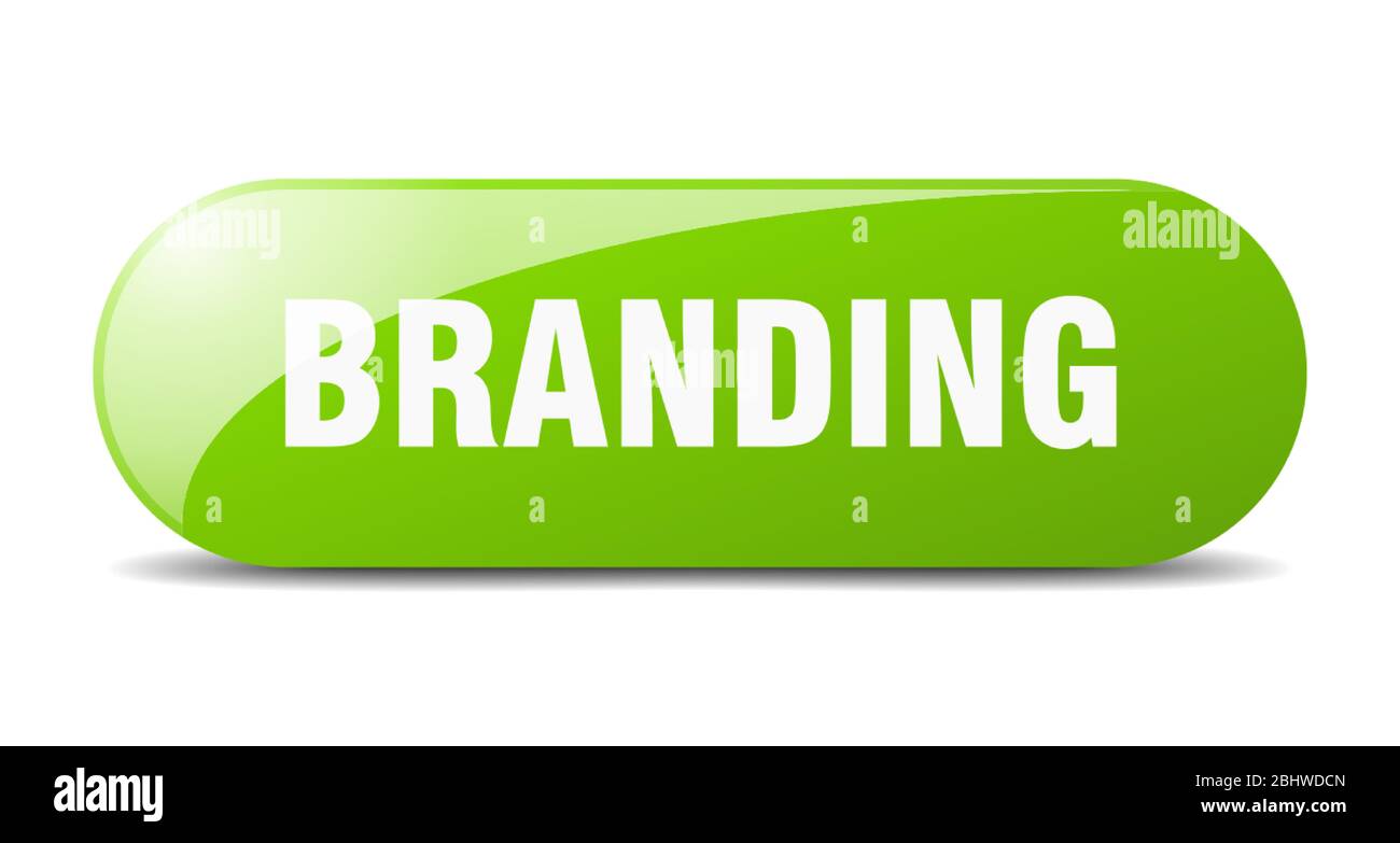 branding button. branding sign. key. push button Stock Vector Image ...