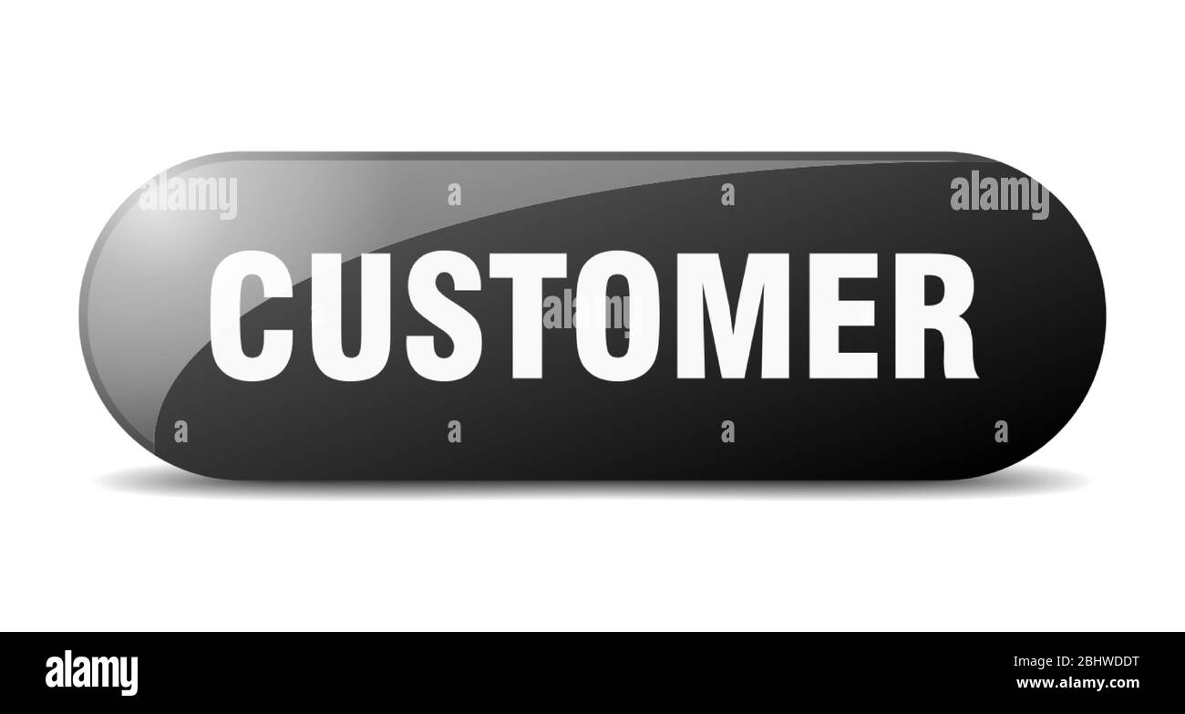 customer button. customer sign. key. push button Stock Vector Image ...