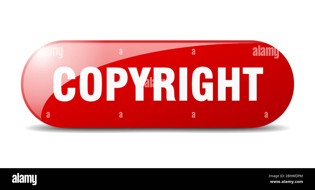 copyright button. copyright sign. key. push button Stock Vector Image ...
