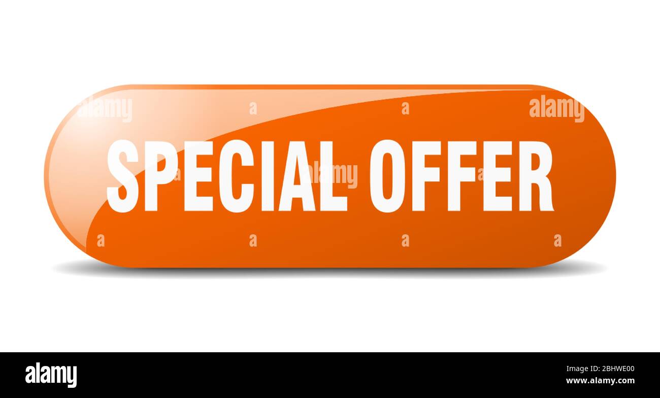 special offer button. special offer sign. key. push button Stock Vector ...