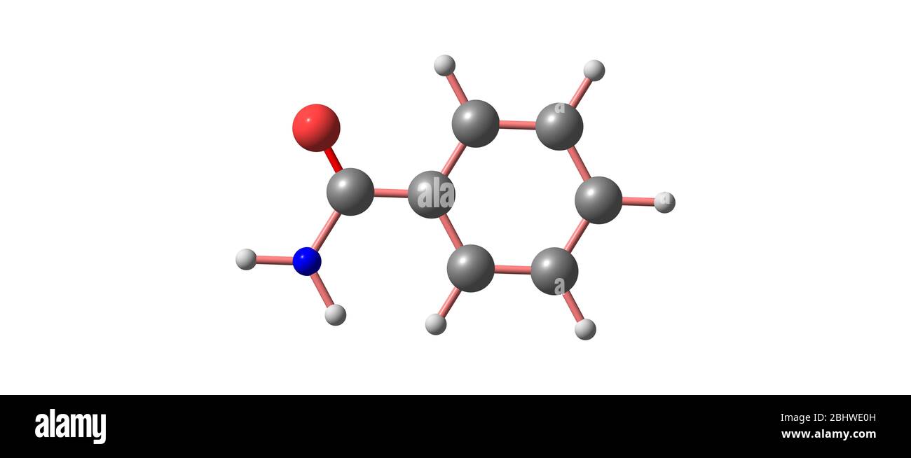 Benzamide is an off-white solid with the chemical formula of C6H5CONH2 ...