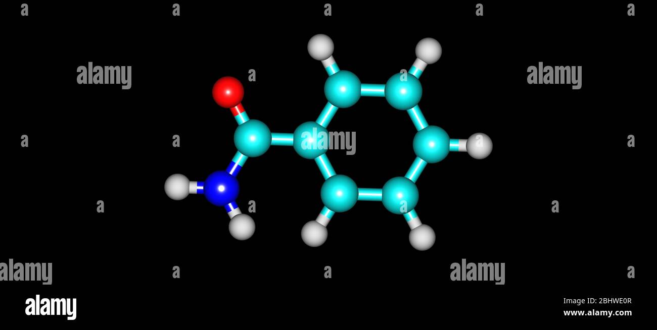 Benzamide is an off-white solid with the chemical formula of C6H5CONH2 ...