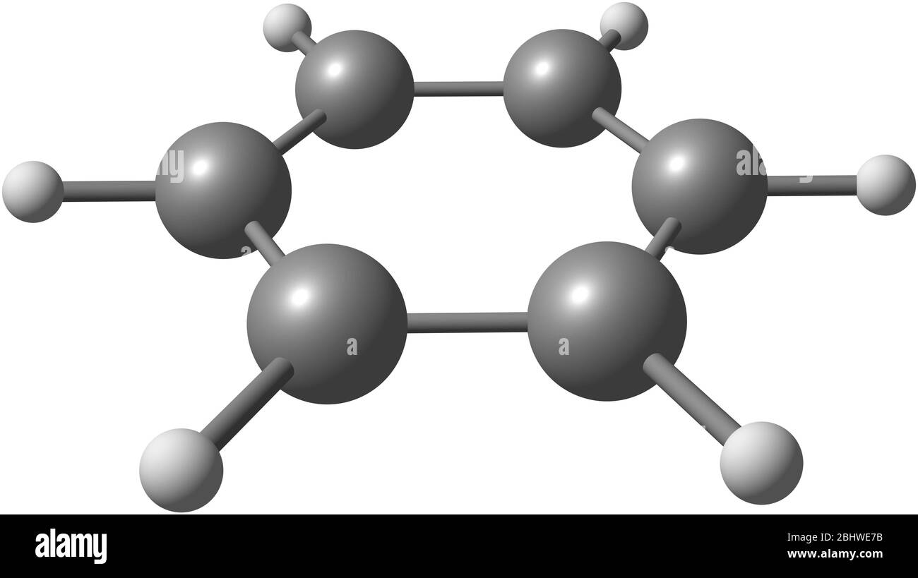 Benzene is an organic chemical compound. Its molecule is composed of 6 ...