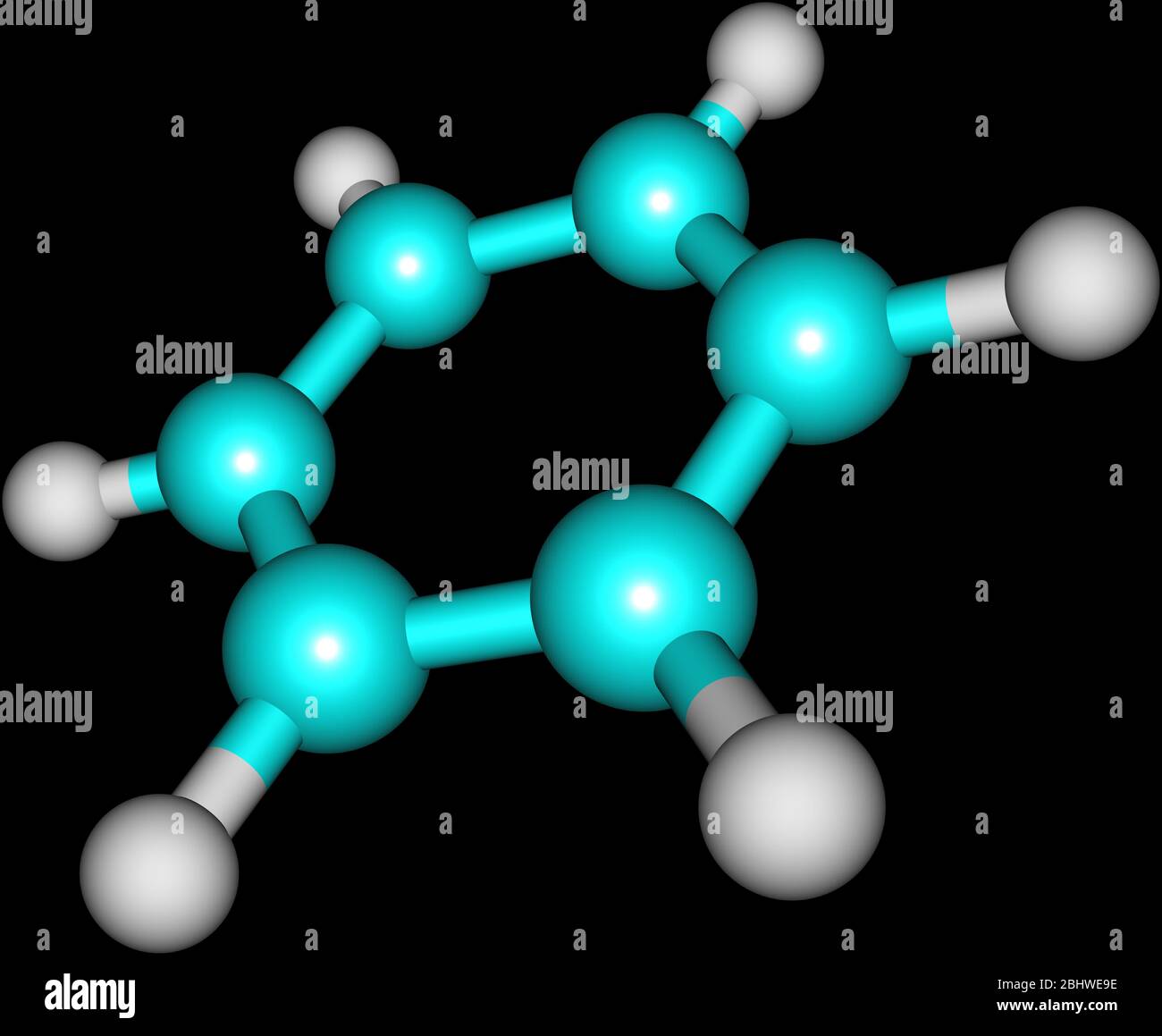 Benzene structure image hi-res stock photography and images - Alamy