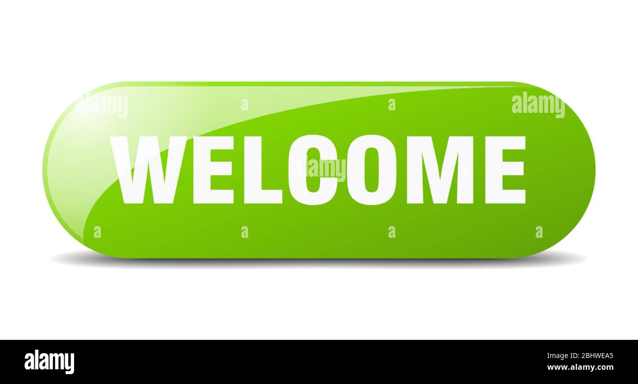 welcome button. welcome sign. key. push button Stock Vector Image & Art ...