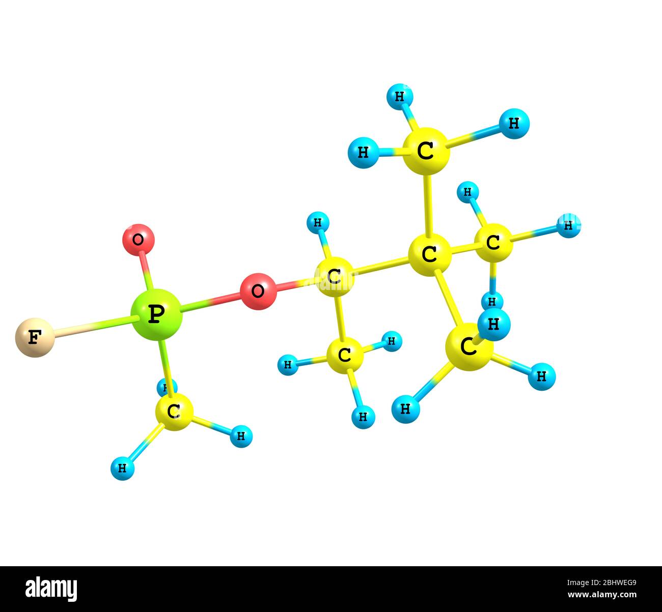 Soman, or GD, is an extremely toxic chemical substance. It is a nerve ...