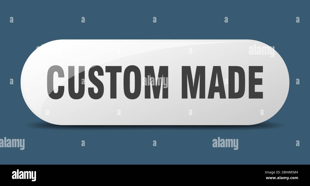 custom made button. custom made sign. key. push button Stock Vector Image & Art - Alamy