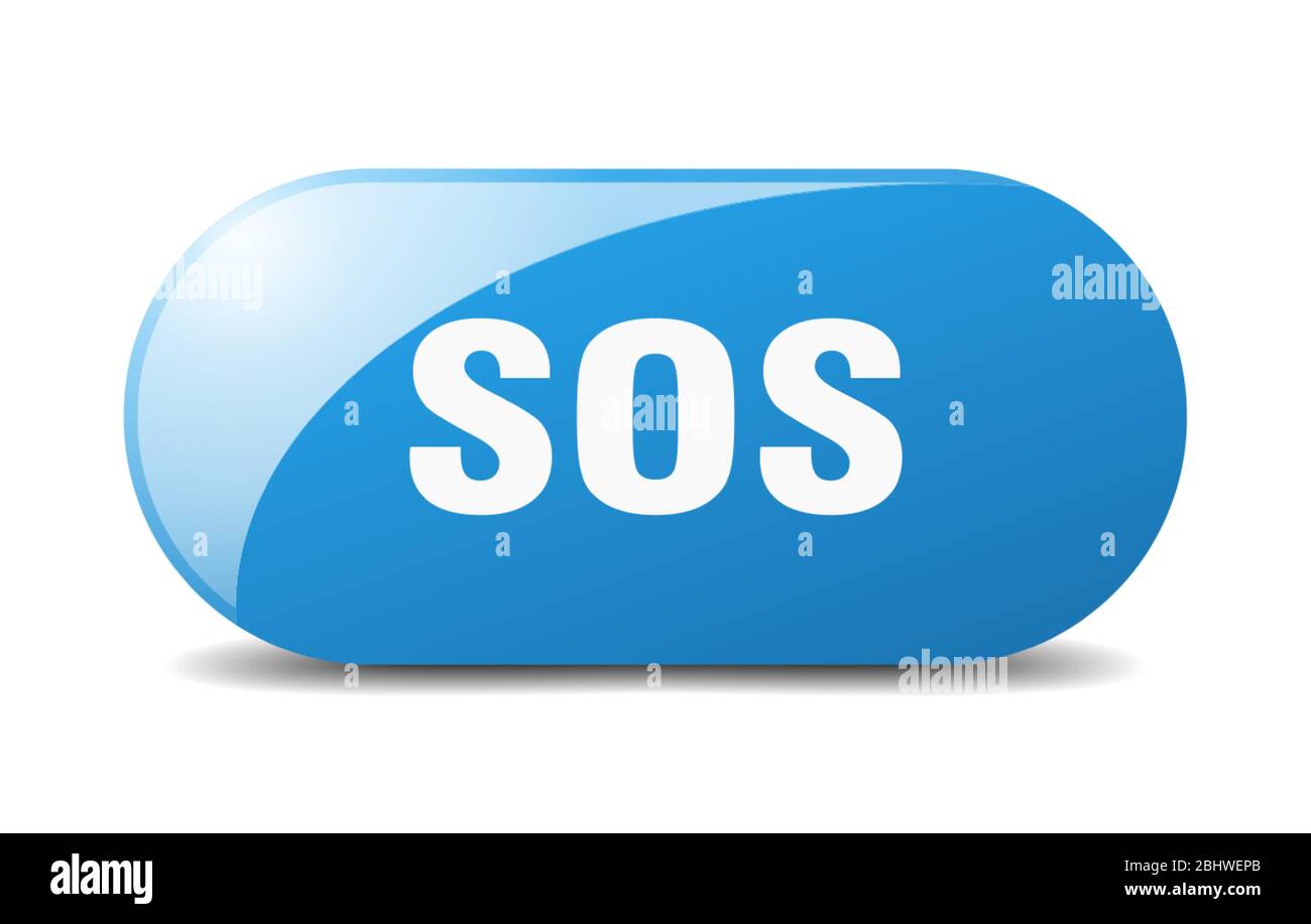 sos button. sos sign. key. push button Stock Vector Image & Art - Alamy
