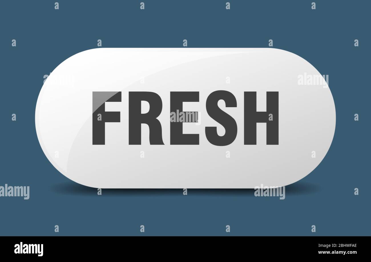 fresh button. fresh sign. key. push button Stock Vector Image & Art - Alamy