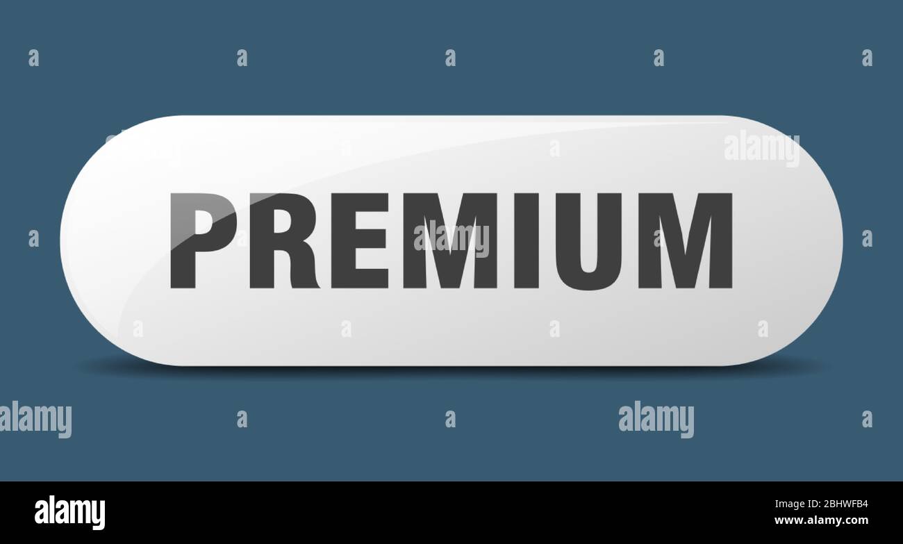 premium button. premium sign. key. push button Stock Vector Image & Art - Alamy