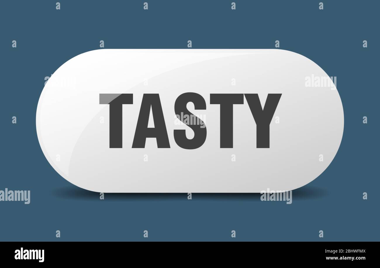 tasty button. tasty sign. key. push button Stock Vector Image & Art - Alamy