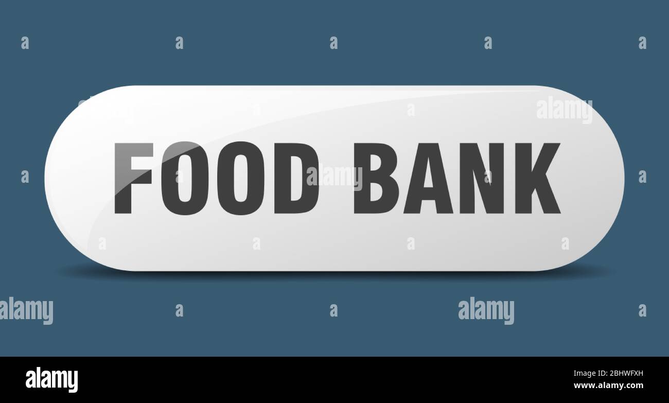 food bank button. food bank sign. key. push button Stock Vector Image ...