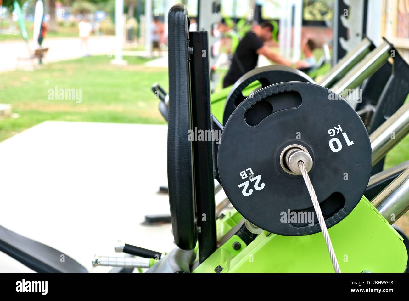 Calisthenics equipment hi-res stock photography and images - Alamy