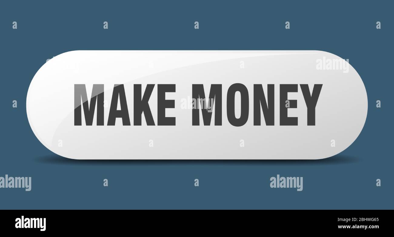 make money button. make money sign. key. push button Stock Vector Image ...