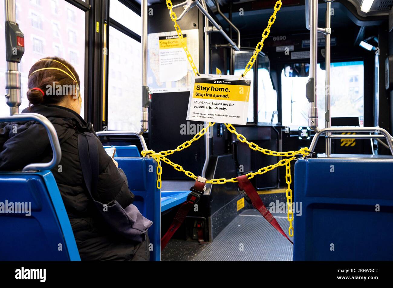 New york city bus driver hi-res stock photography and images - Alamy