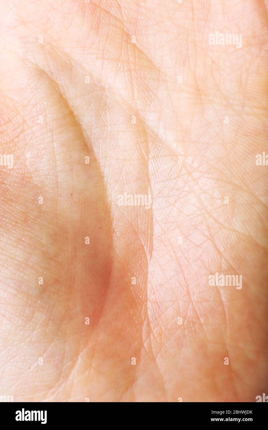 Closeup lines of human hand Stock Photo - Alamy