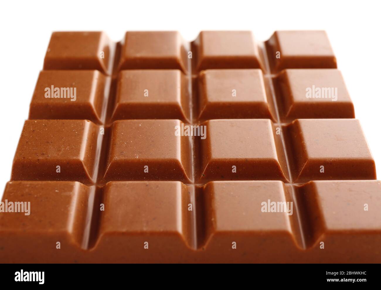 Milk chocolate bar close up Stock Photo - Alamy