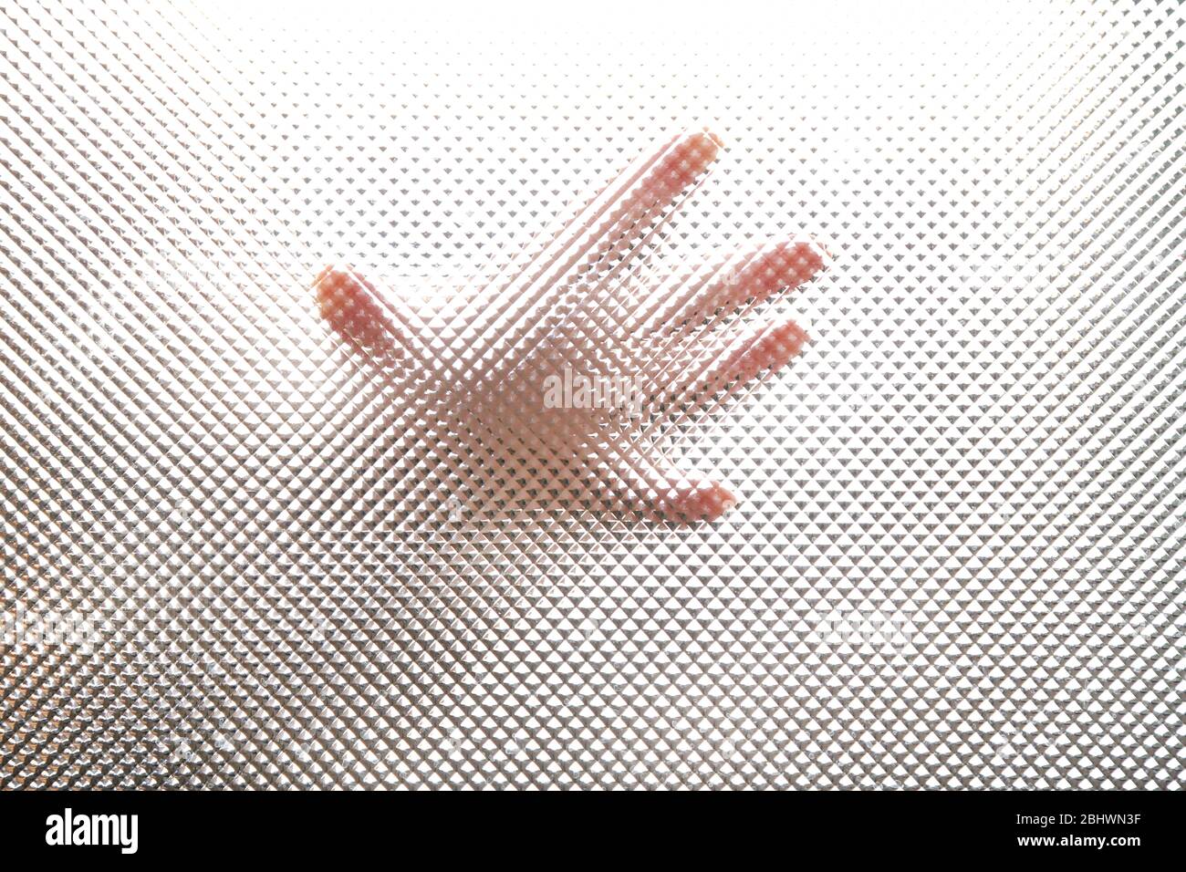 Silhouette of hand, close up Stock Photo - Alamy
