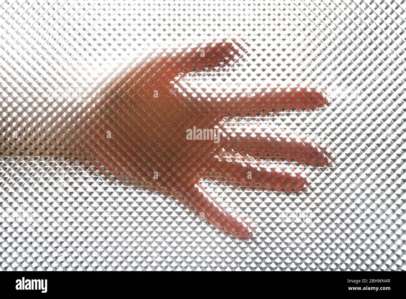 Silhouette of hand, close up Stock Photo - Alamy