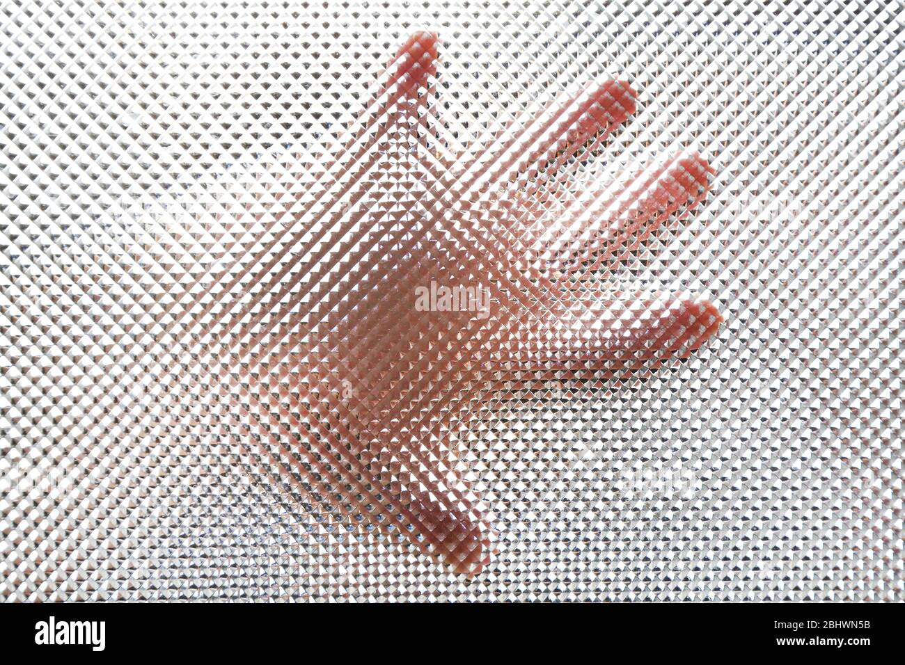 Silhouette of hand, close up Stock Photo - Alamy