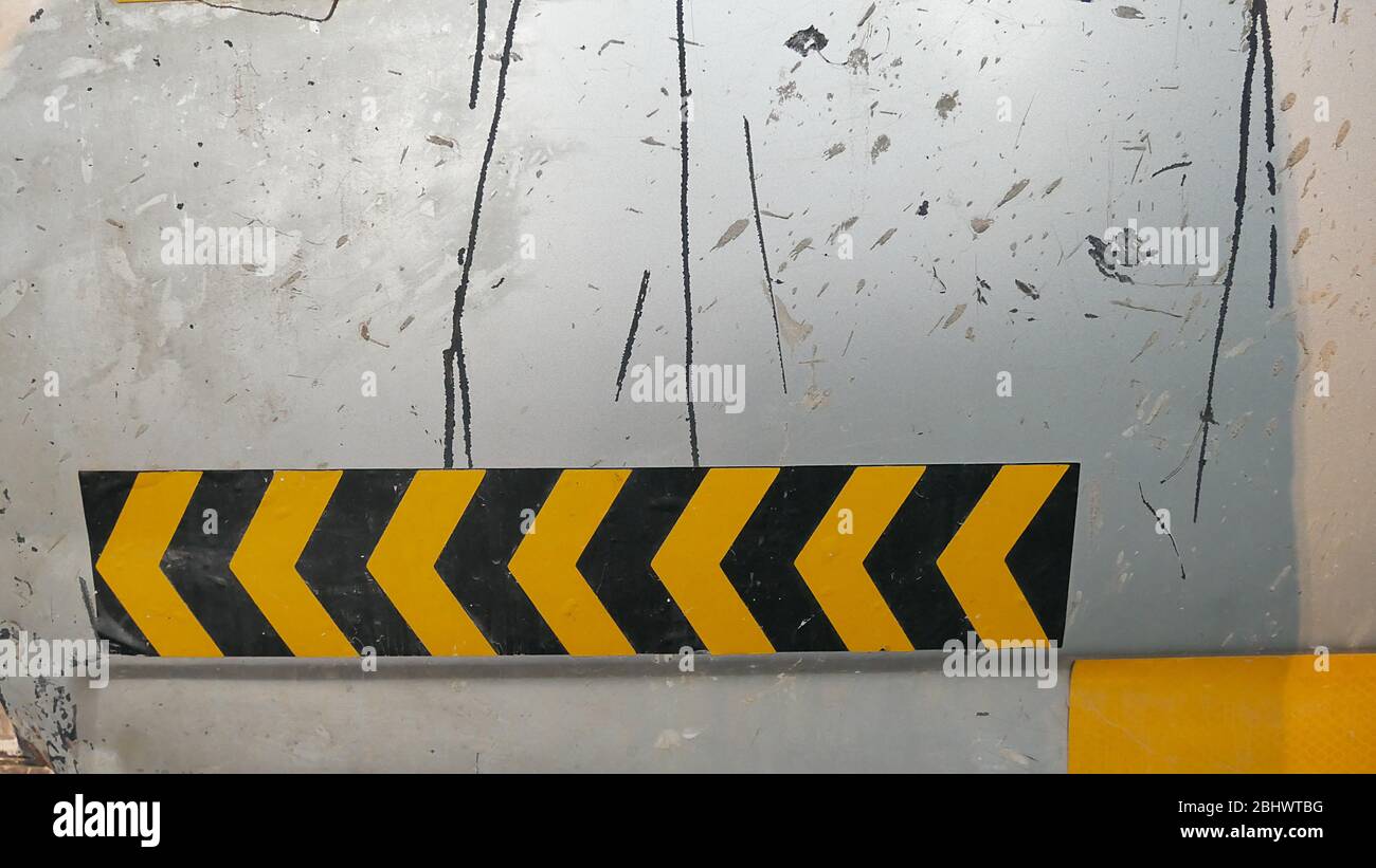 Old vintage Abstract Construction sign background. Frame zone limit ...