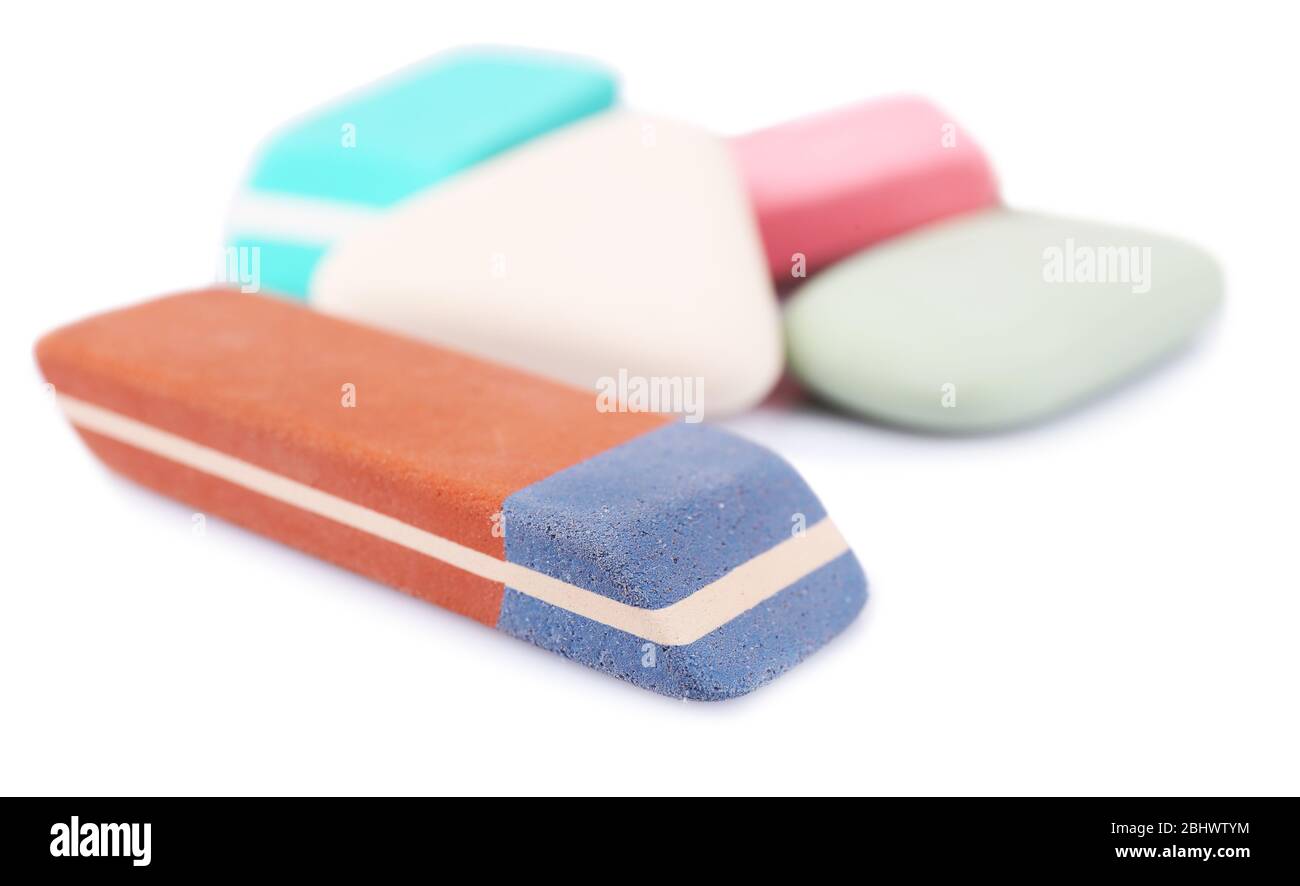 Erasers group hi-res stock photography and images - Alamy