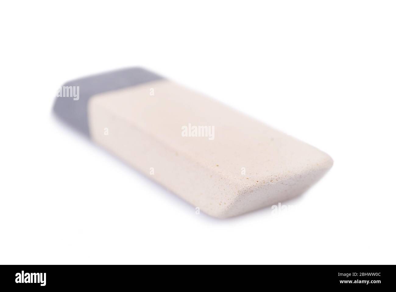 Eraser isolated on white Stock Photo - Alamy