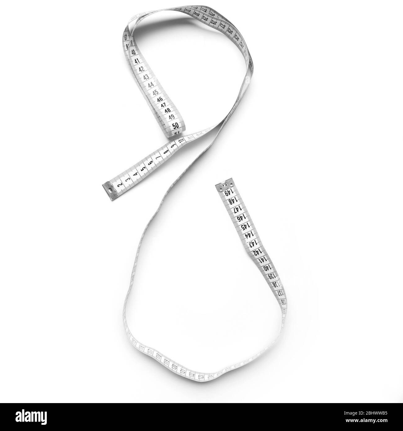 The figure is eight of a centimeter tape. Isolate measuring tape on a ...
