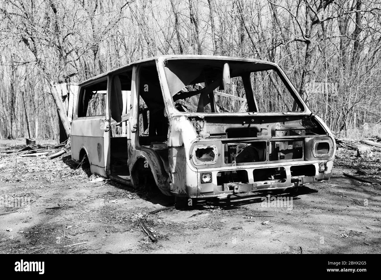 Gray car in front Black and White Stock Photos & Images - Alamy