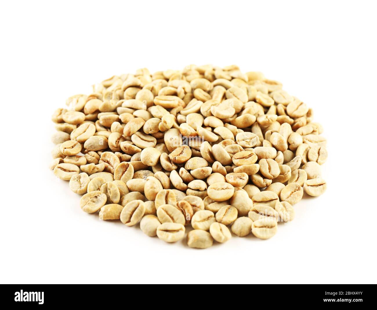 Coffee beans isolated on white Stock Photo - Alamy