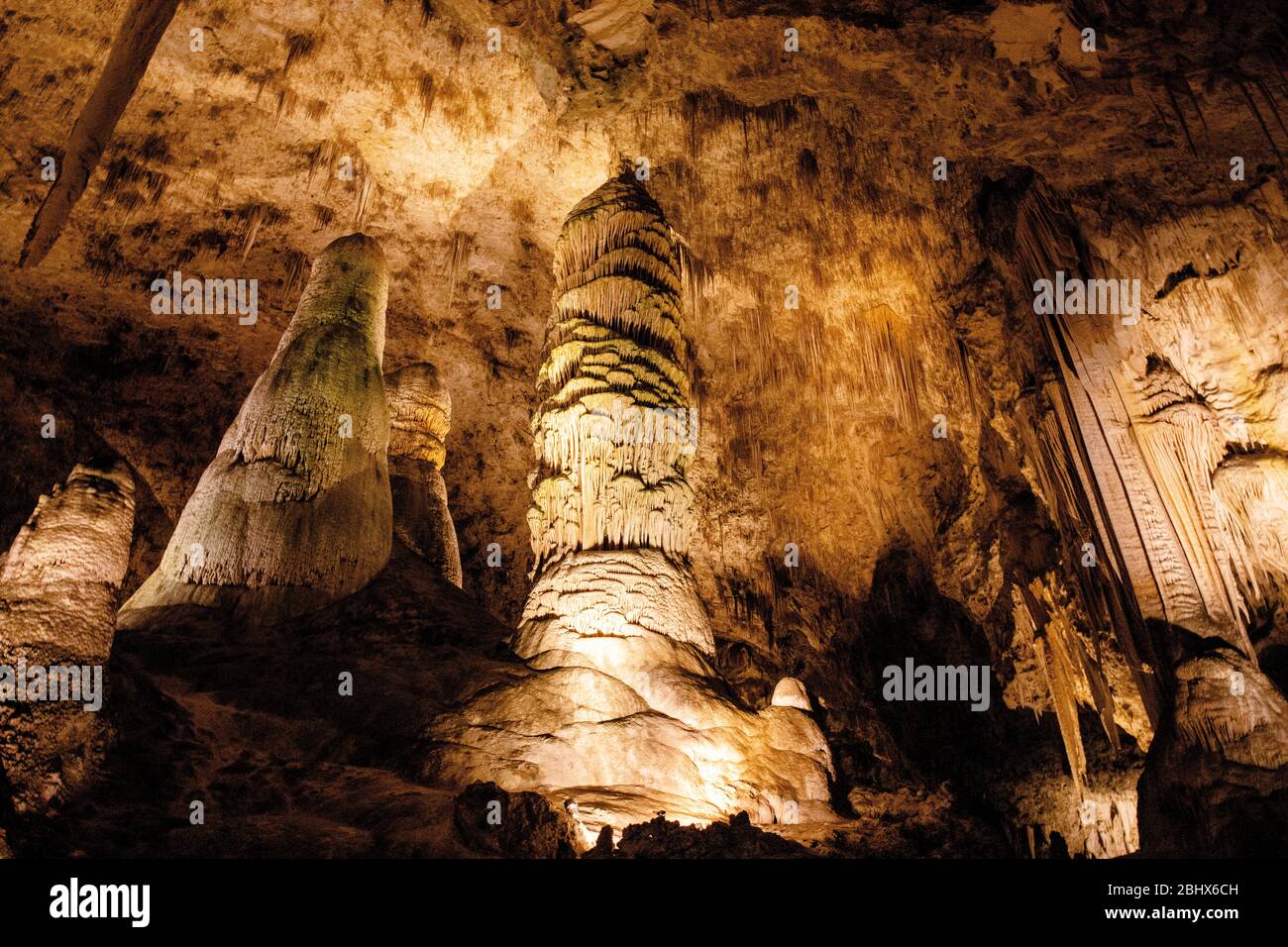 Caverns at Carlsbad Caverns National Park in New Mexico Stock Photo - Alamy