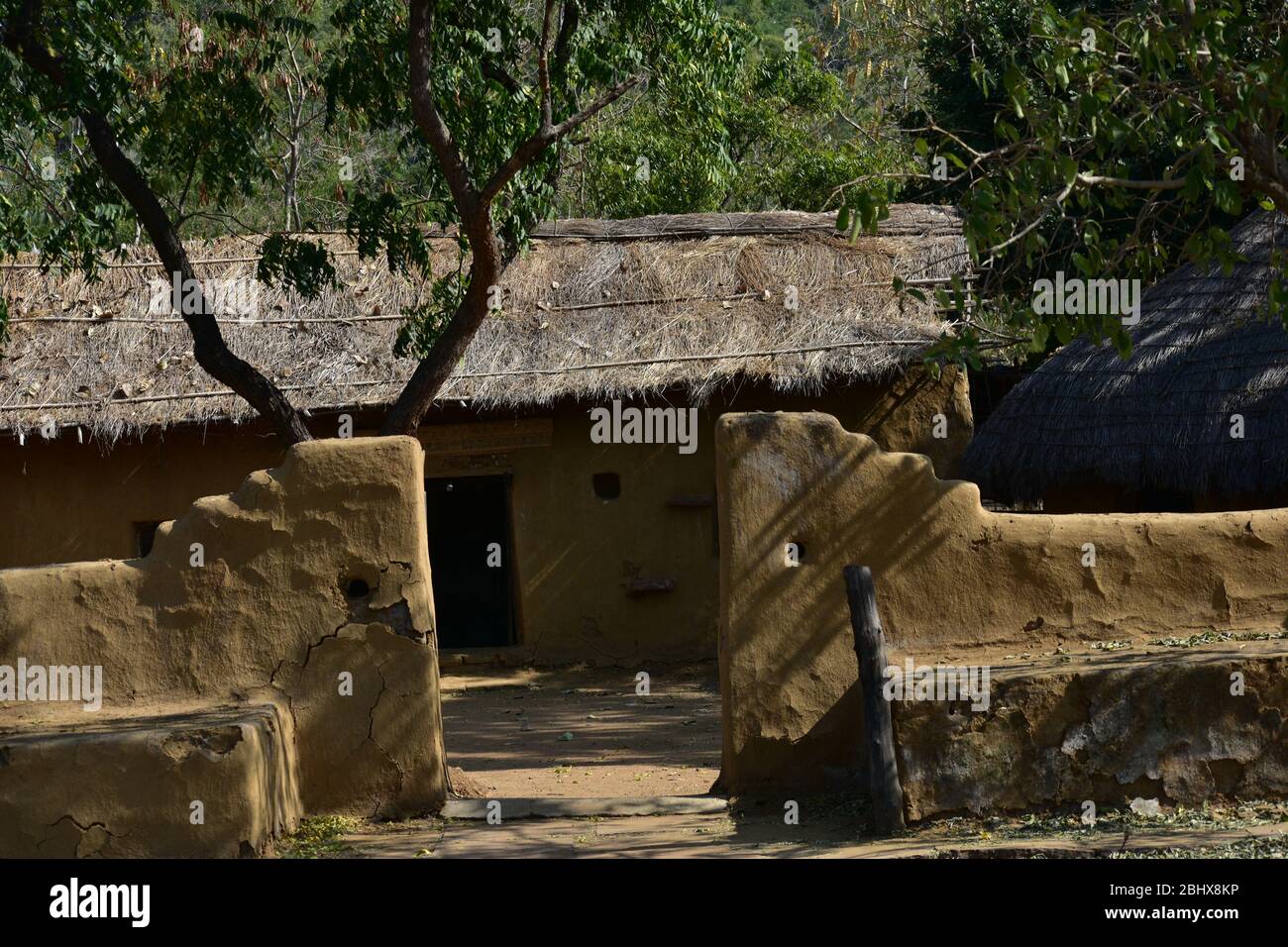 Traditional Tribal Hut in india Stock Photo - Alamy