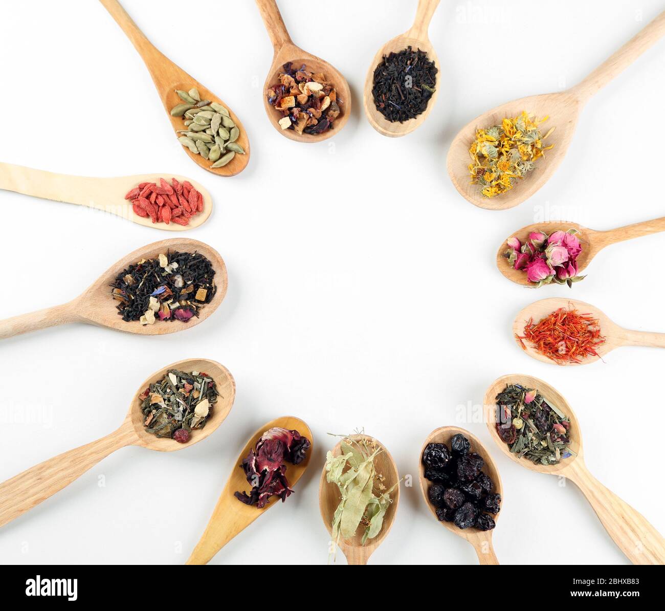 Collection tea natural additives hi-res stock photography and images ...