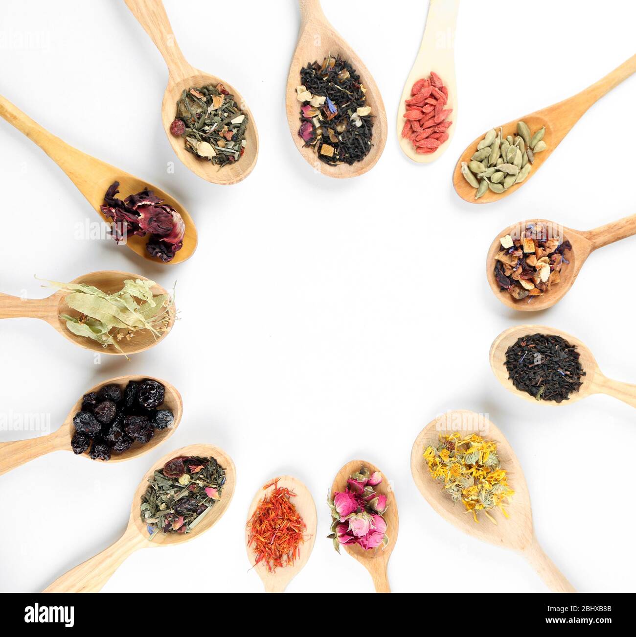 Collection tea natural additives hi-res stock photography and images ...