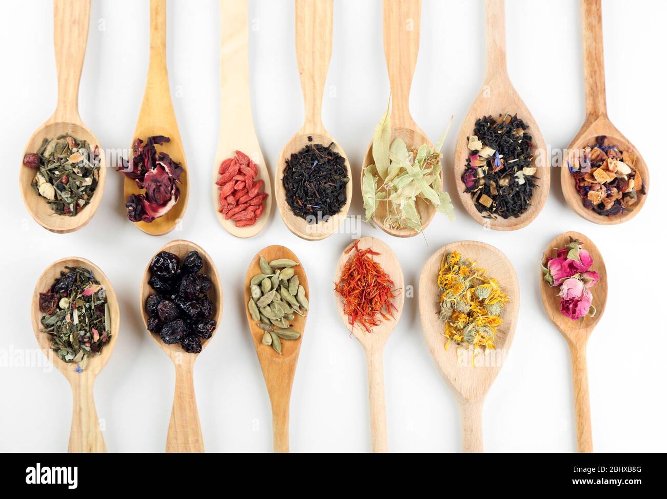 Collection tea natural additives hi-res stock photography and images ...