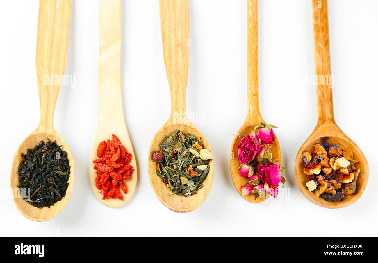 Collection tea natural additives hi-res stock photography and images ...