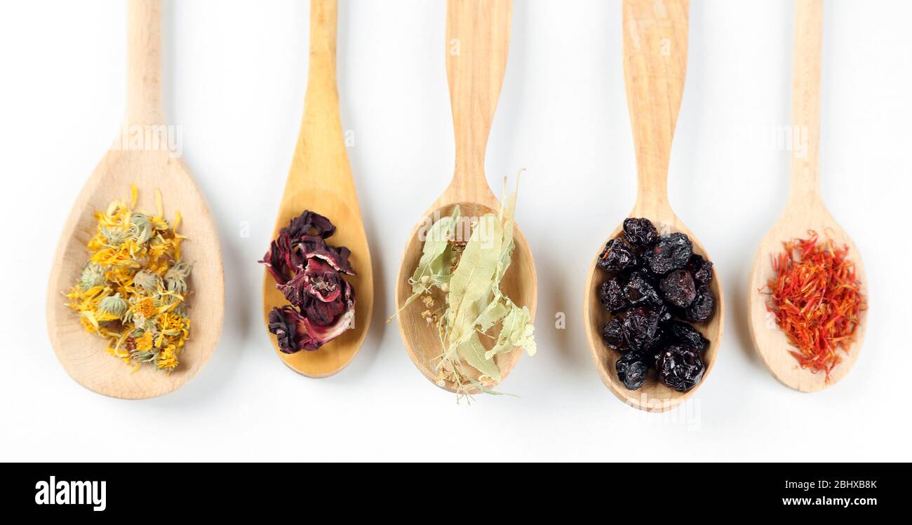 Collection tea natural additives hi-res stock photography and images ...