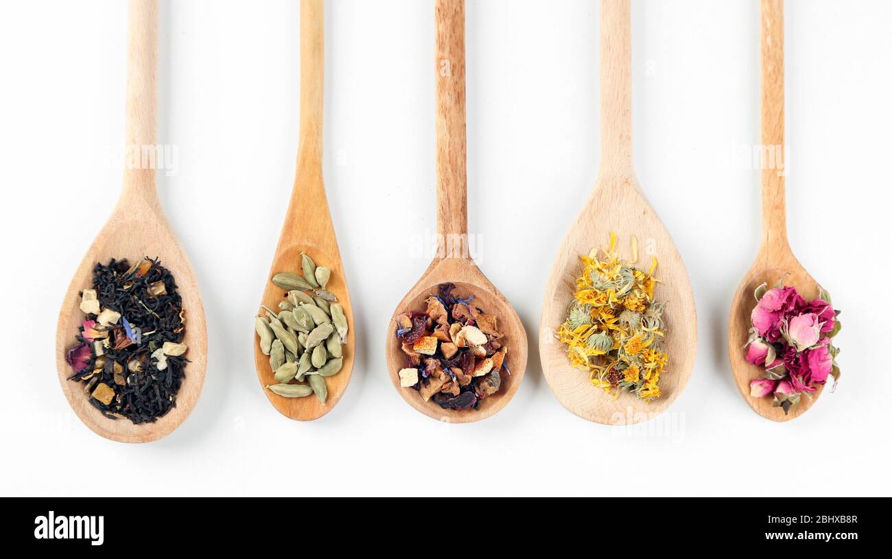 Collection tea natural additives hi-res stock photography and images ...