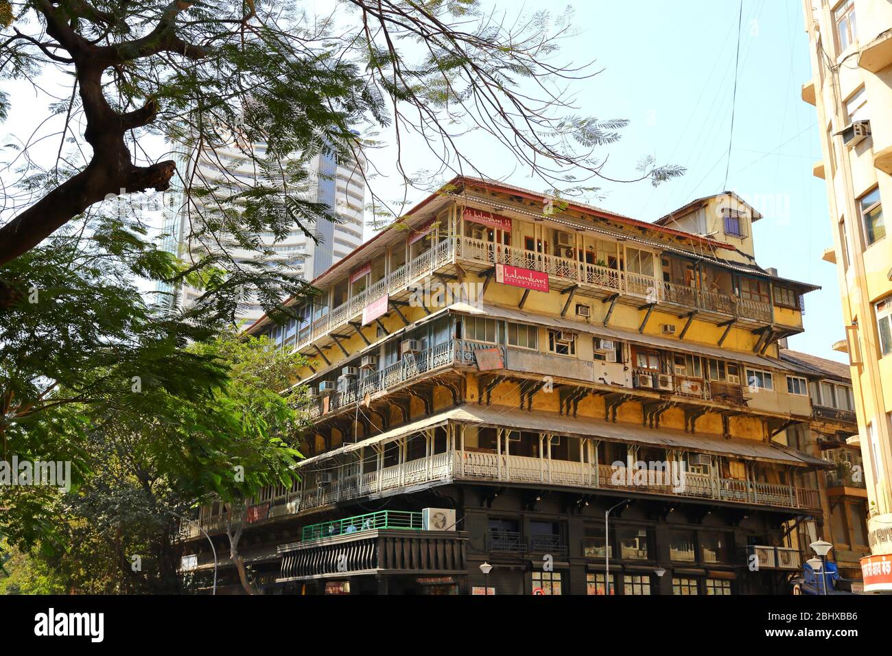 MUMBAI, INDIA - February 7, 2019: City views of Mumbai, the financial ...