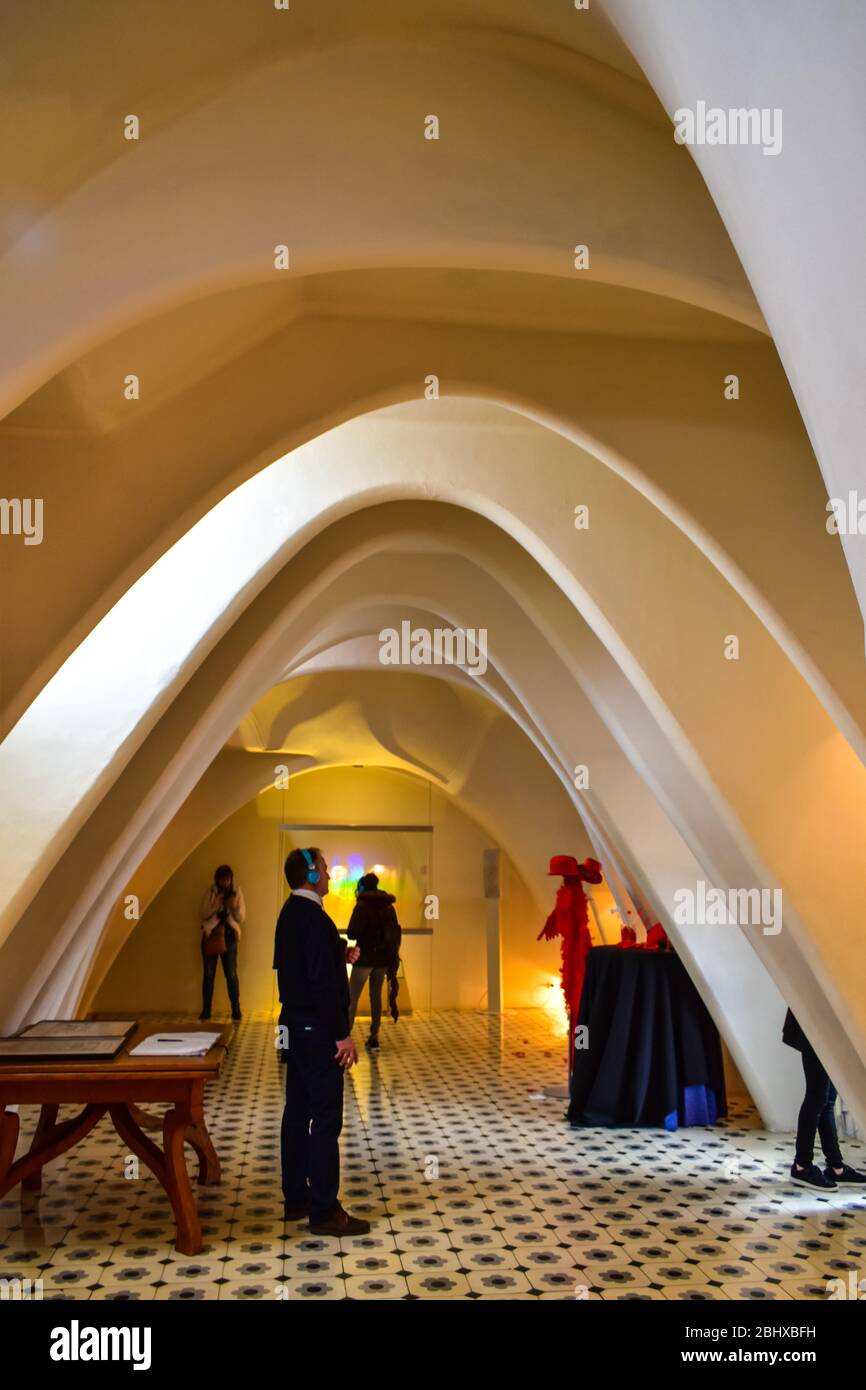 Inside Casa Batllo Stock Photo - Alamy