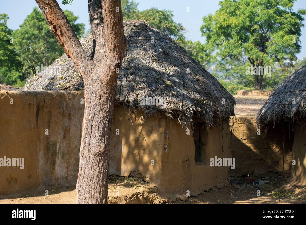 Traditional Tribal Hut in india Stock Photo - Alamy