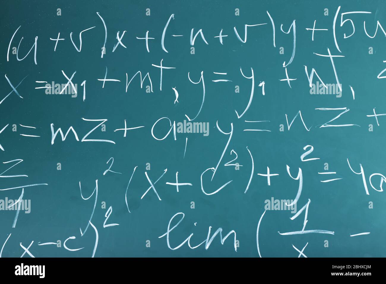 High school maths problem hi-res stock photography and images - Alamy