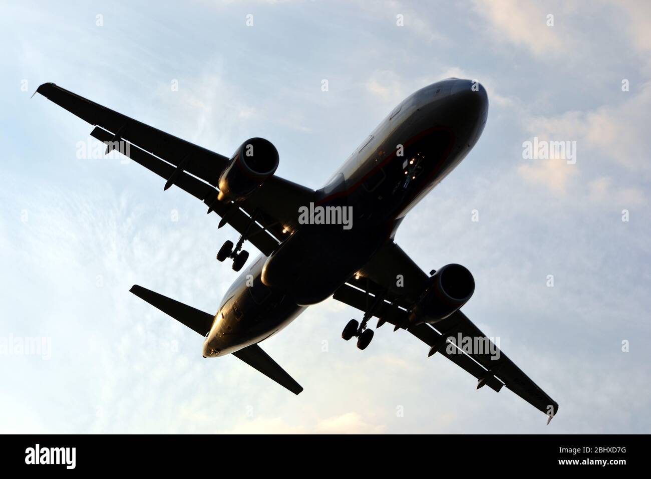 Aircraft mid air air vehicle transportation motion hi-res stock ...