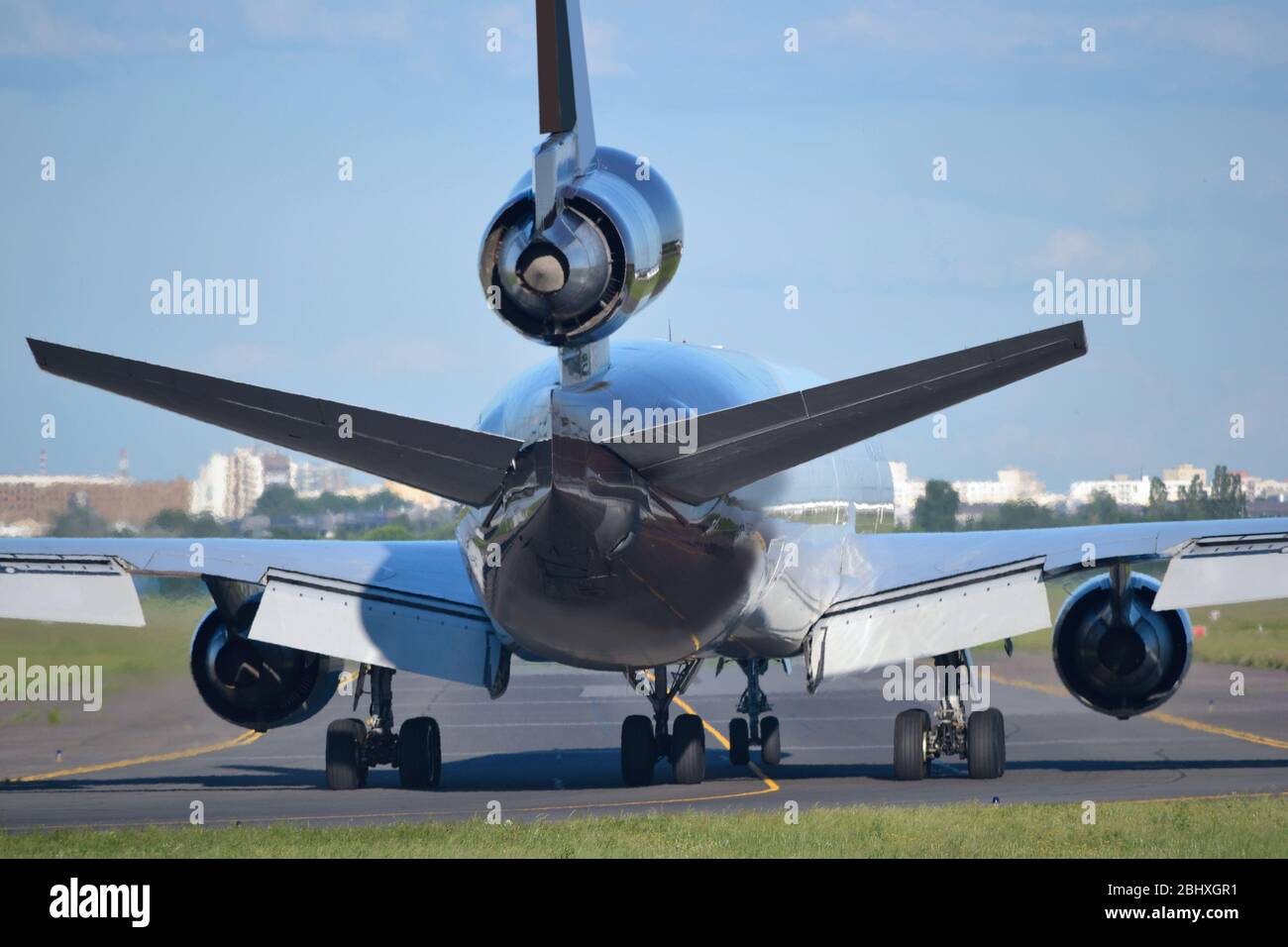 Passenger jet plane Stock Photo - Alamy