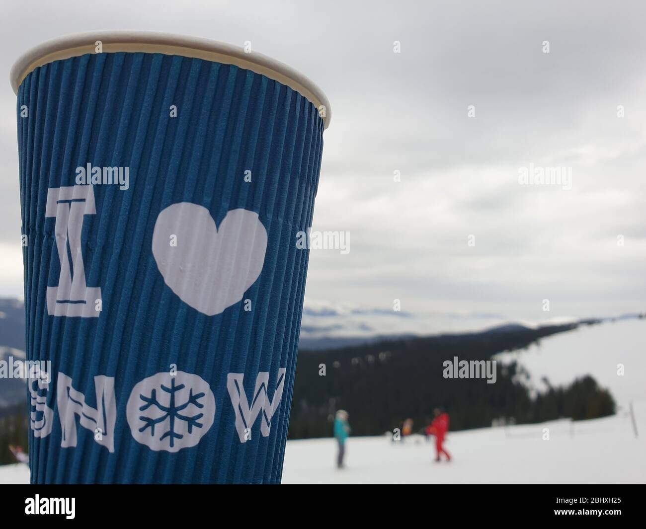 Love skiing hi-res stock photography and images - Alamy
