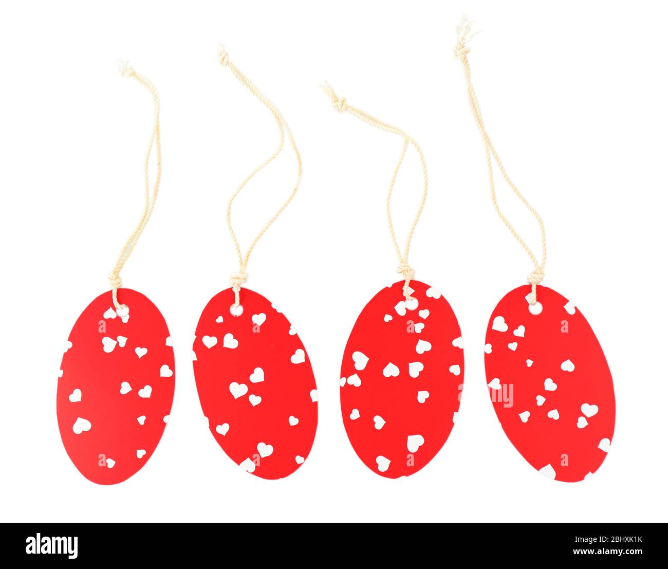 Hearts blank note on Cut Out Stock Images & Pictures - Alamy