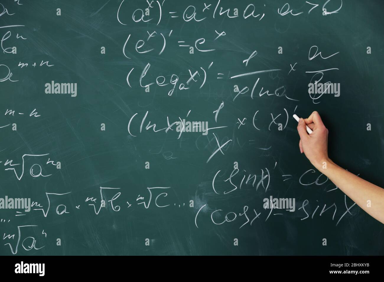 Formulas close up hi-res stock photography and images - Alamy