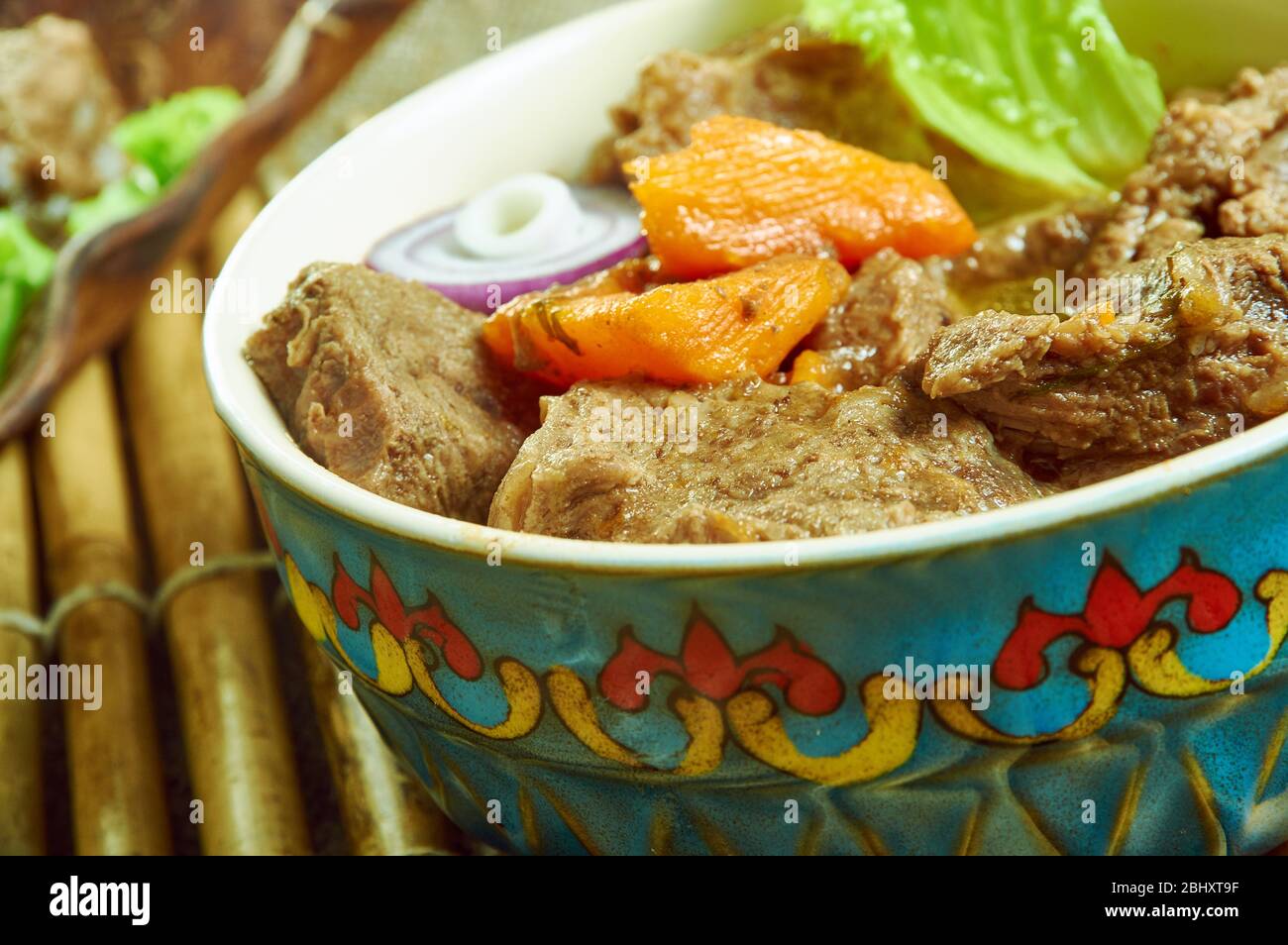 Coorg Pandi Curry, South India. Kodagu cuisine is made with pork ...